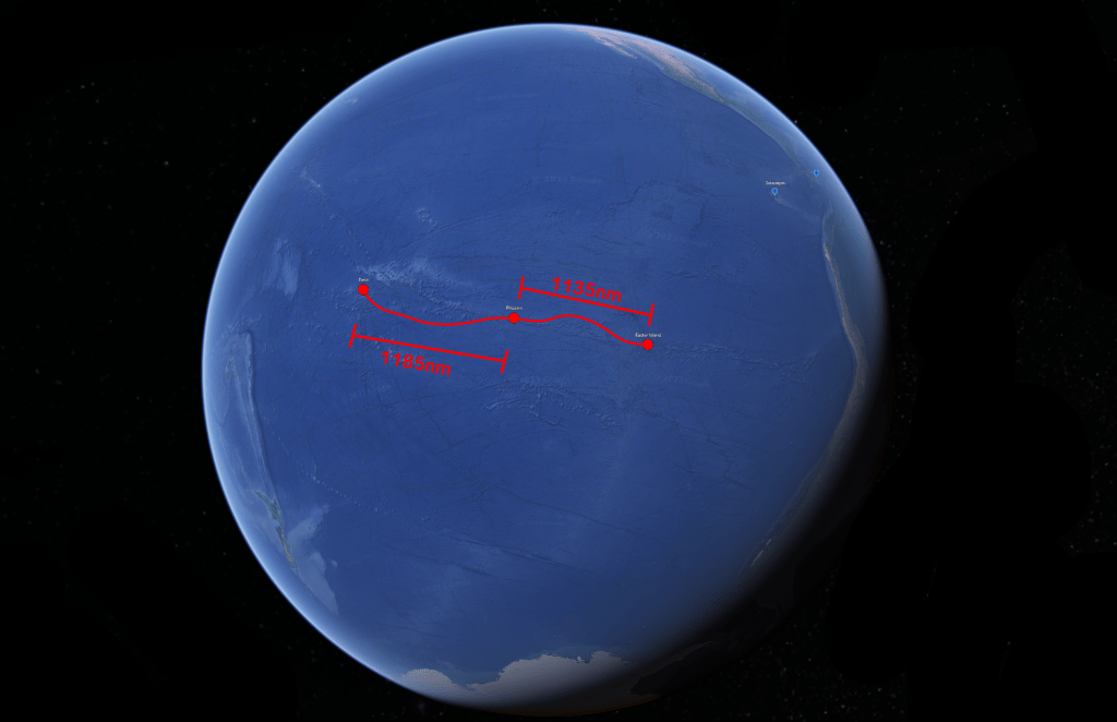 Easter Island-Tahiti - Sailing Zingaro